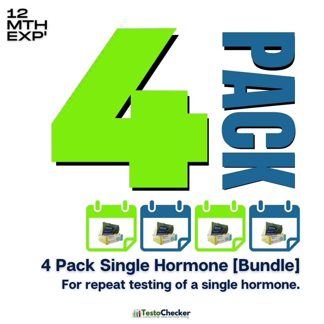 4-Pack - Single Hormone Tracking [multi-pack]